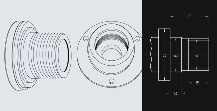 Lathe Spindle Nose Standards & Lathe Chuck Mounting Types